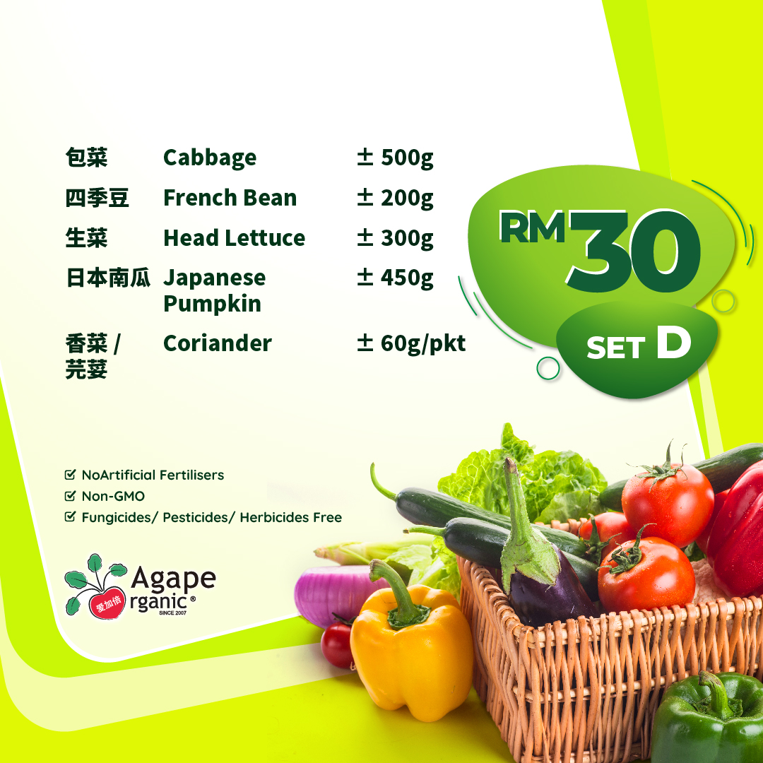Set D - AGAPE ORGANIC